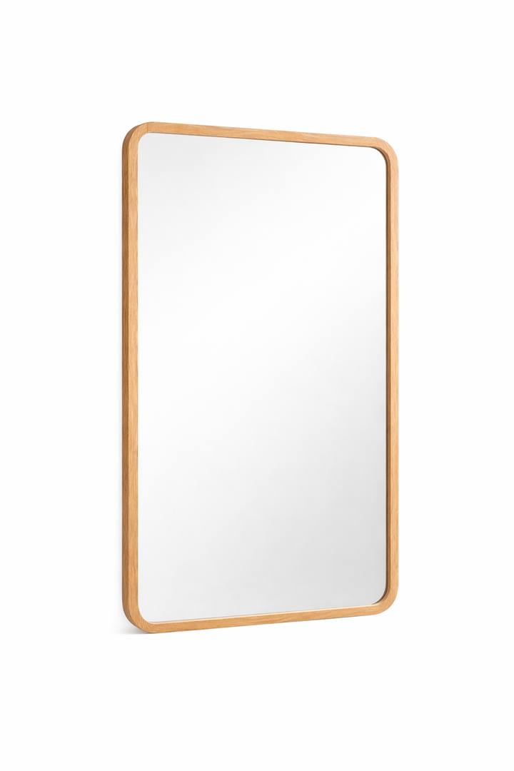 Rounded Corner Rectangle Mirrors – Baobab Decor